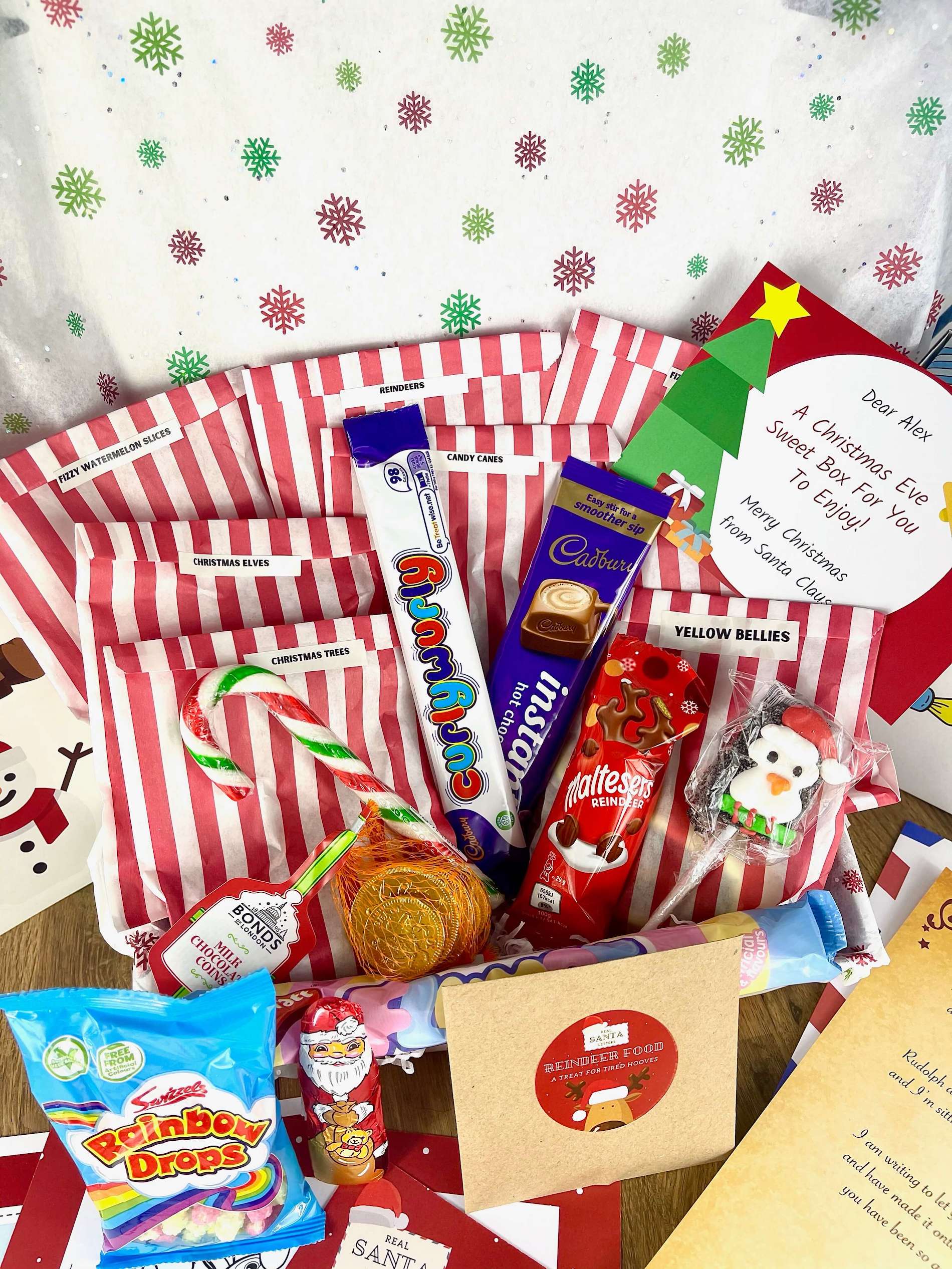 Christmas Eve Sweet Box Package - Real Santa Letters